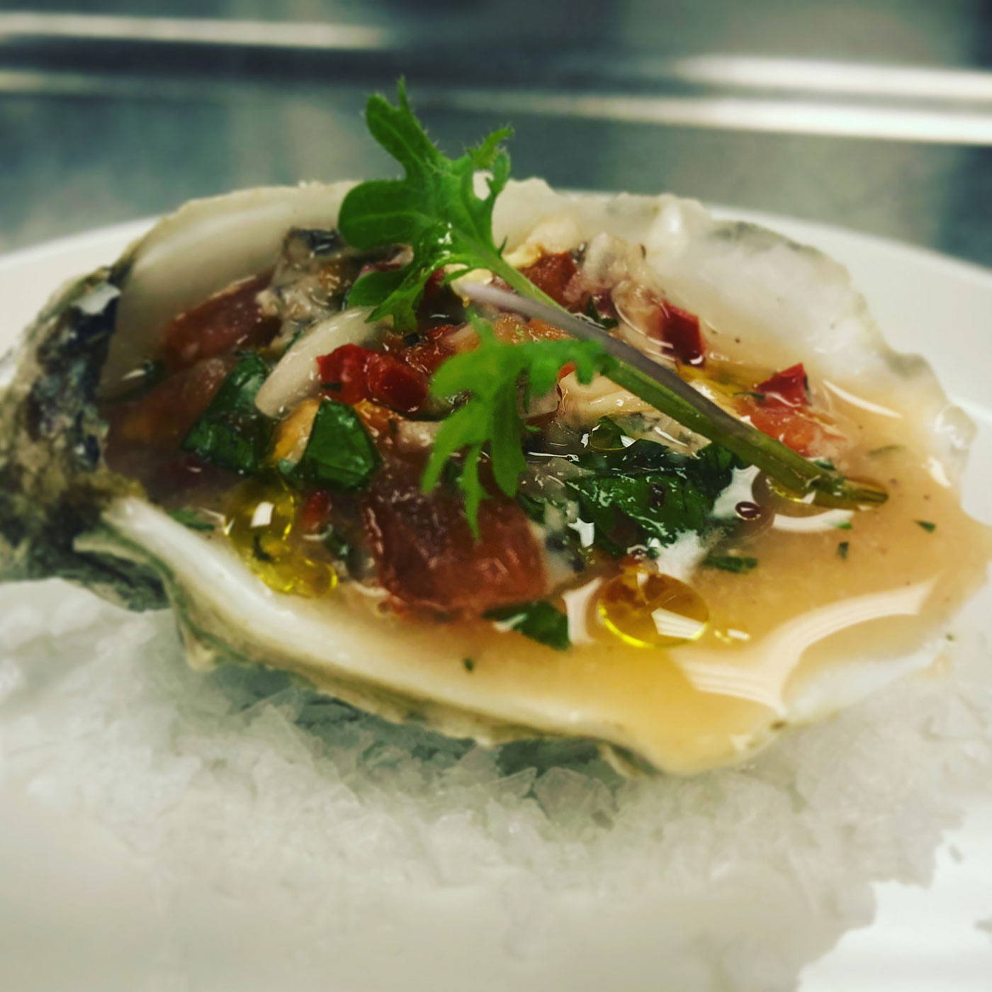 oyster ceviche | Pacific Gourmet